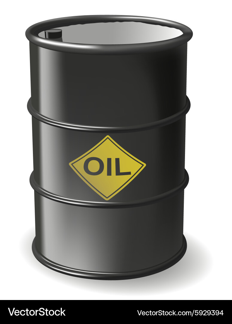 Oil barrel Royalty Free Vector Image - VectorStock