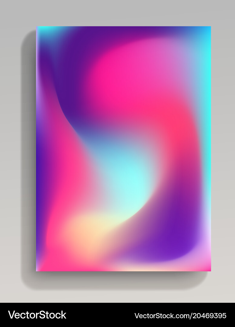 Folded gradient backdrop Royalty Free Vector Image