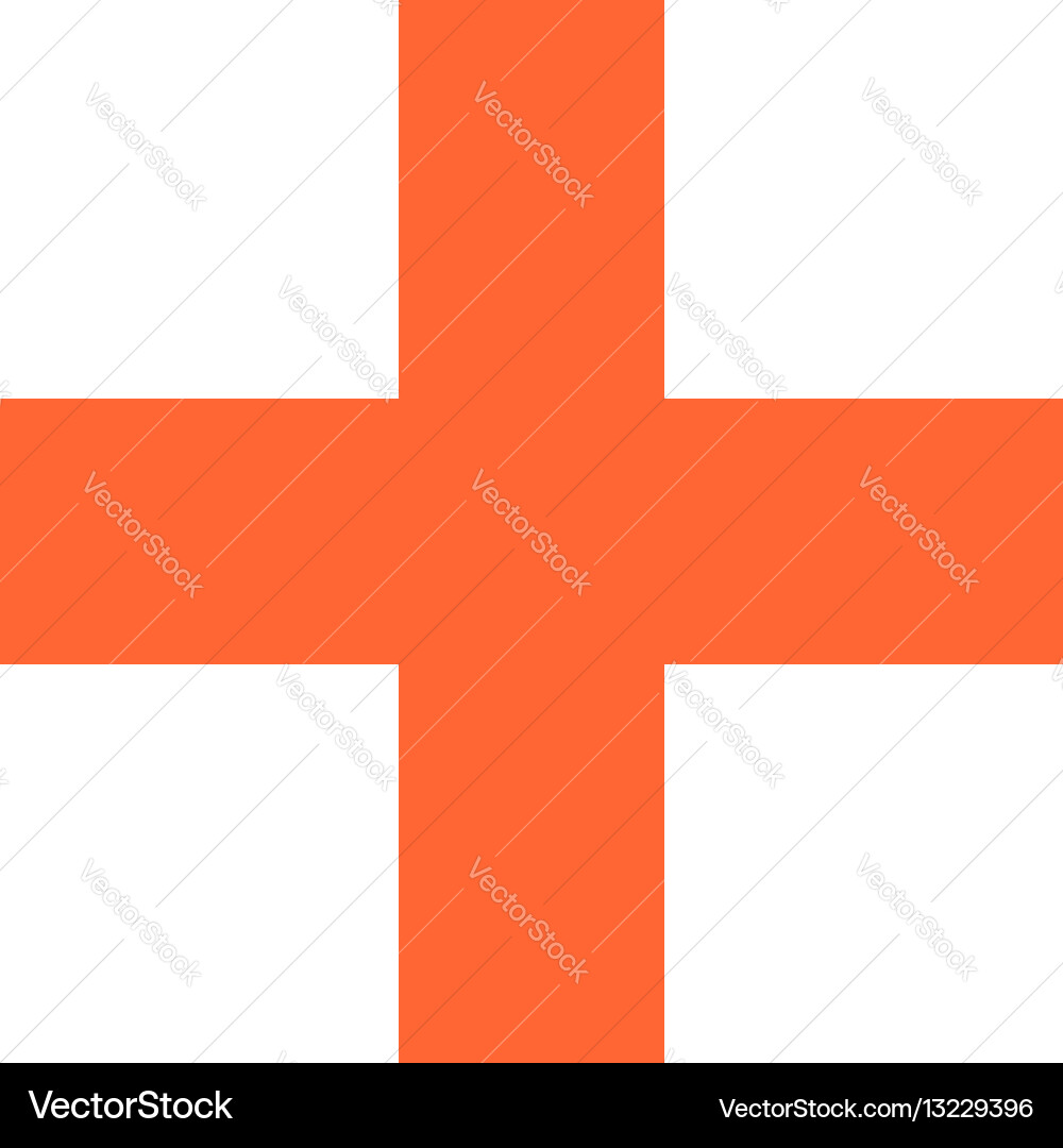 Flat plus icon criss cross sign addition button Vector Image