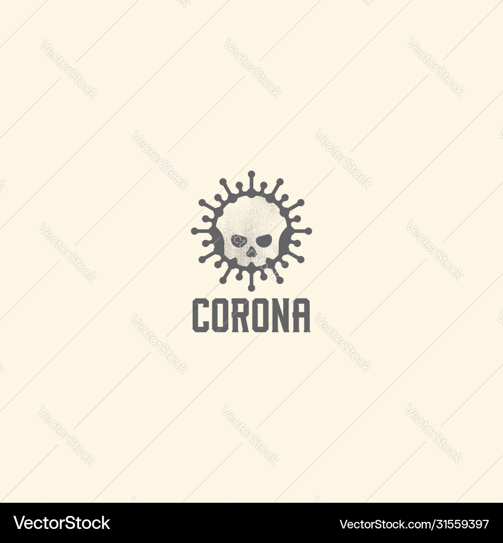 Corona logo Royalty Free Vector Image - VectorStock