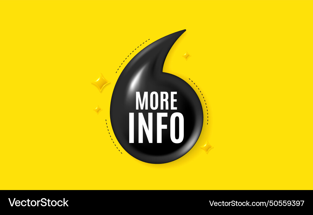 More info symbol navigation sign offer 3d Vector Image