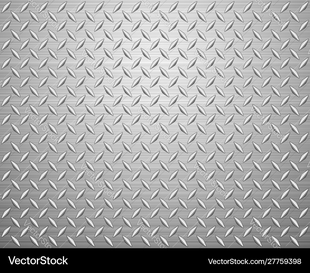 Diamond plate Royalty Free Vector Image - VectorStock