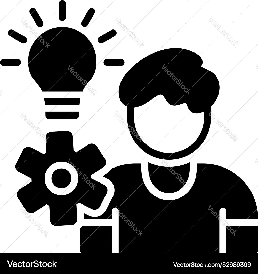 Initiative icon Royalty Free Vector Image - VectorStock
