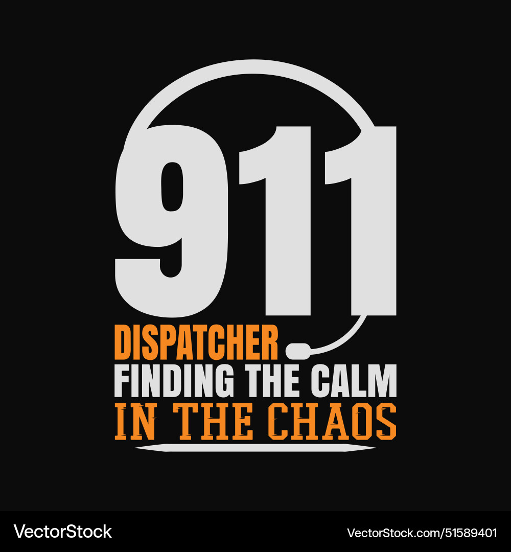 Call 911 dispatcher thin gold line emergency dispa