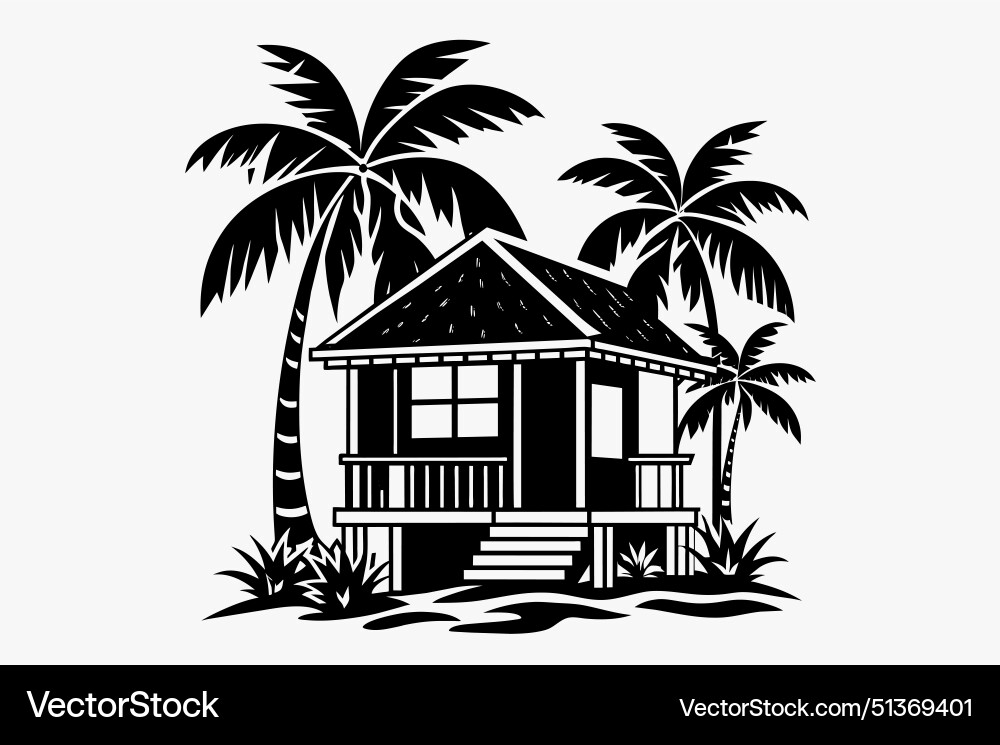 Ultimate guide to creating your dream beach shack Vector Image