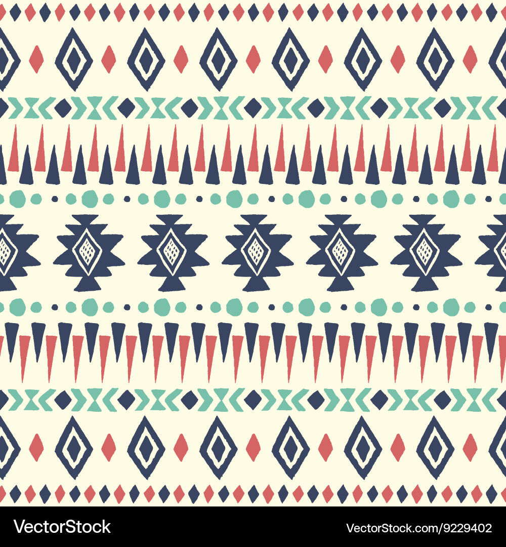 Aztec Tribal Pattern Royalty Free Vector Image