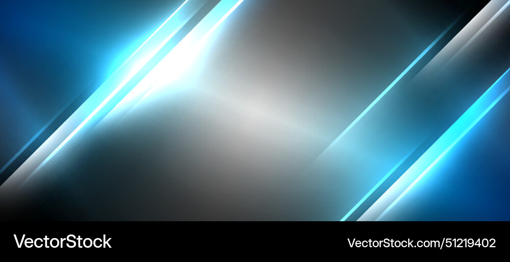 Electric blue pattern on black background Vector Image