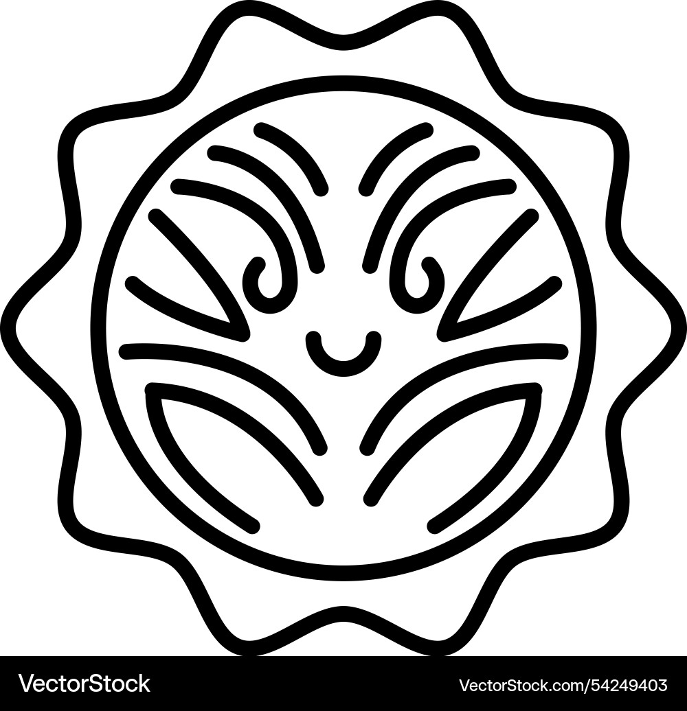 Mayan temple Royalty Free Vector Image - VectorStock