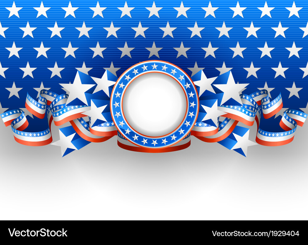American background Royalty Free Vector Image - VectorStock