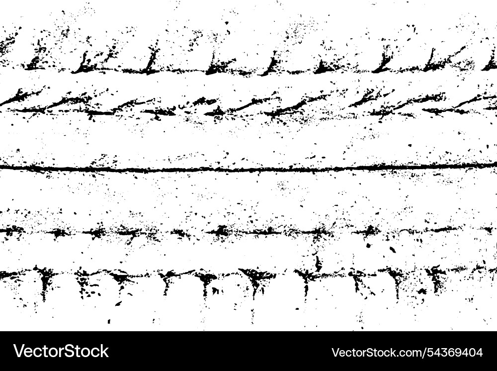 Dirt track from the car wheel protector Royalty Free Vector