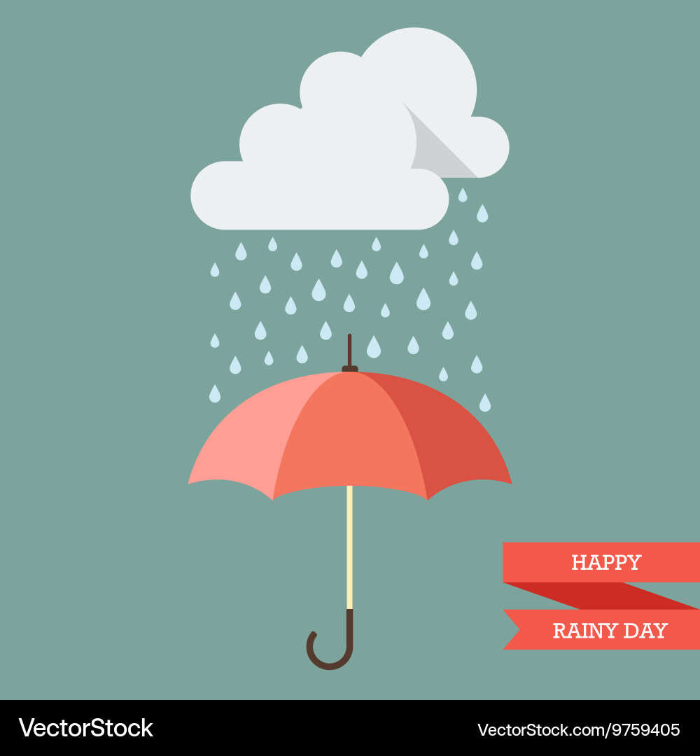 Happy Rainy Day Vector Images (over 1,600)