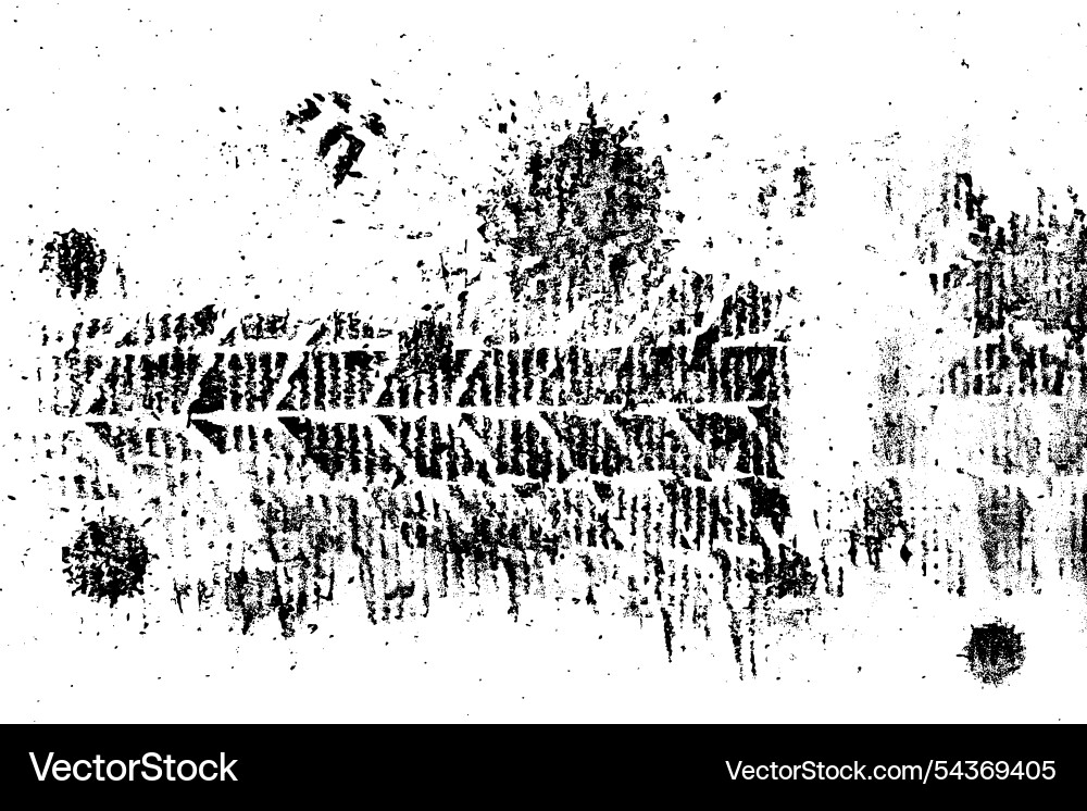 Dirt track from the car wheel protector Royalty Free Vector