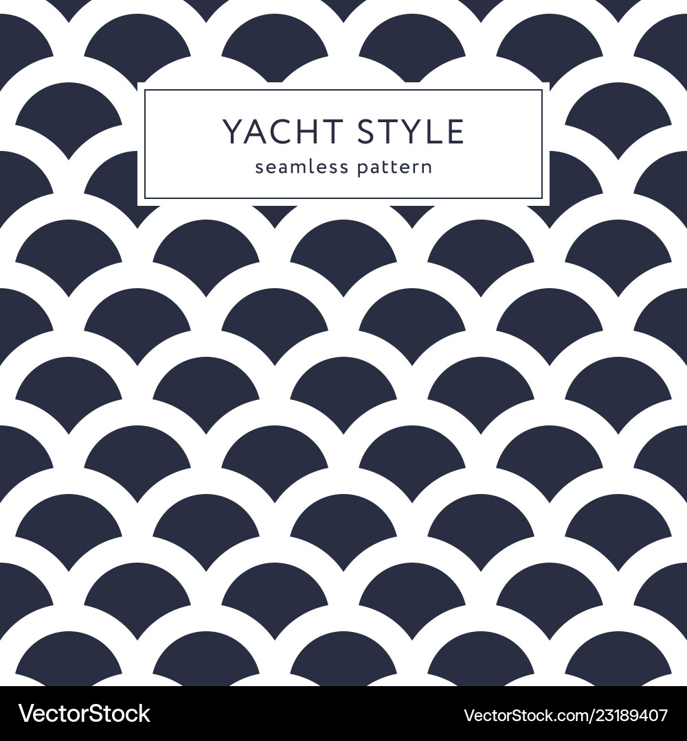 Geometric fish scales pattern Royalty Free Vector Image