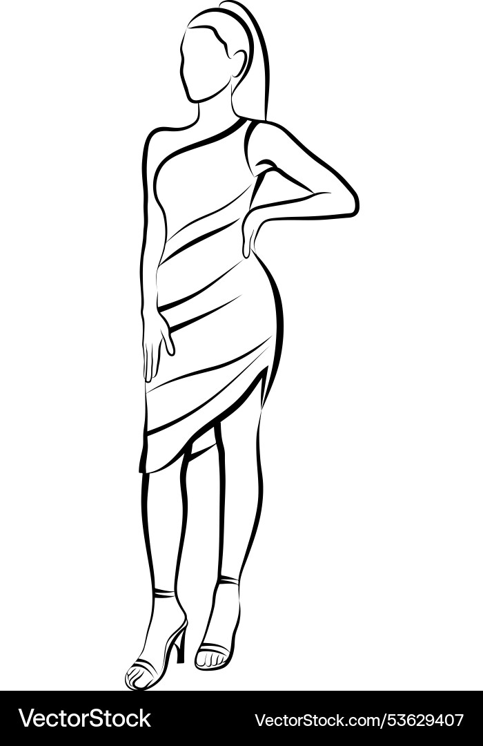 Woman Royalty Free Vector Image - VectorStock