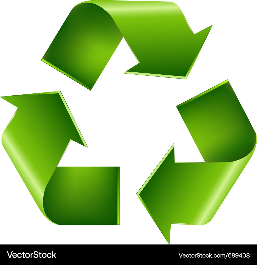 Recycling Symbol Royalty Free Vector Image - VectorStock