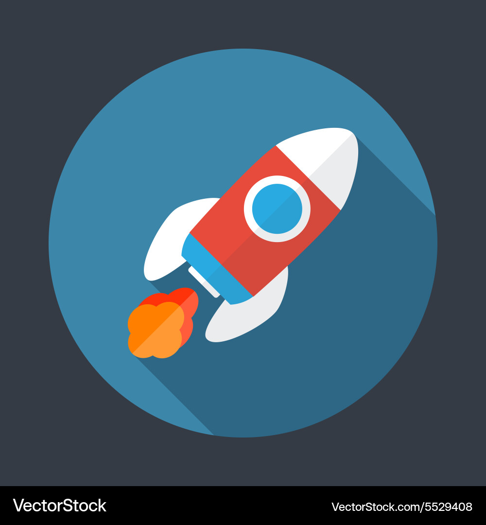 Rocket icon Royalty Free Vector Image - VectorStock
