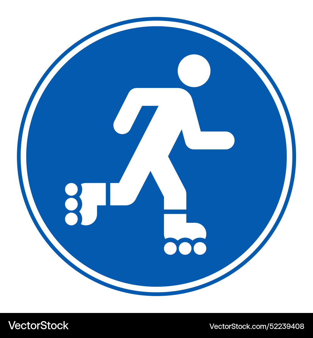 Scooter lane icon road sign Royalty Free Vector Image