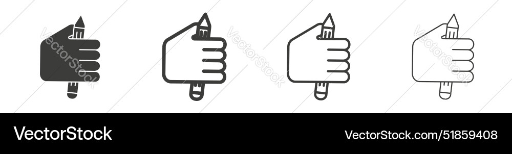 Self expression and personal development icons Vector Image