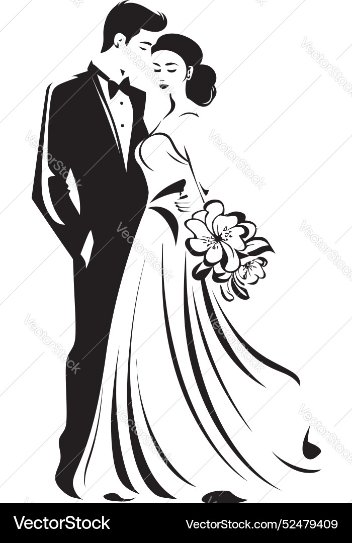 Eternal love iconic black logo design everlasting Vector Image