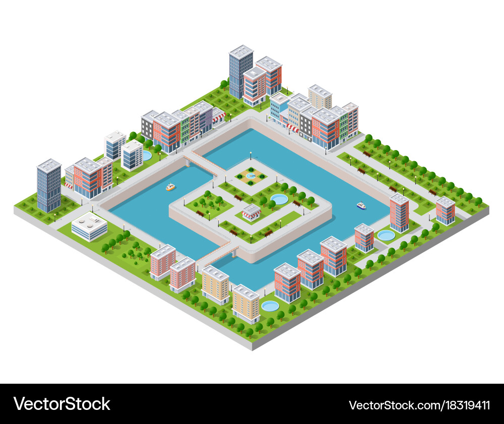 Isometric Royalty Free Vector Image - VectorStock