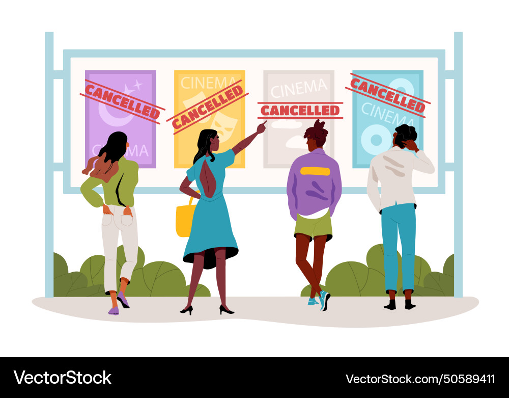 Notice of withdrawal concept Royalty Free Vector Image