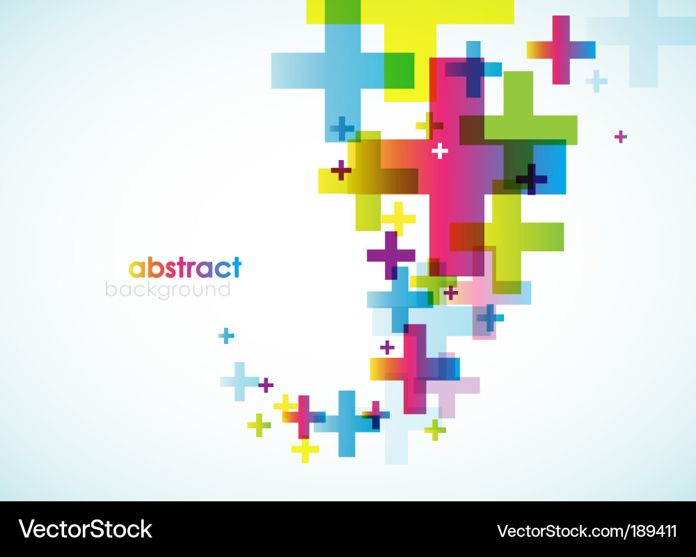 Vibrant Abstract Background Royalty Free Vector Image
