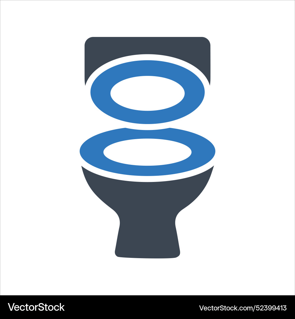 Toilet icon Royalty Free Vector Image - VectorStock