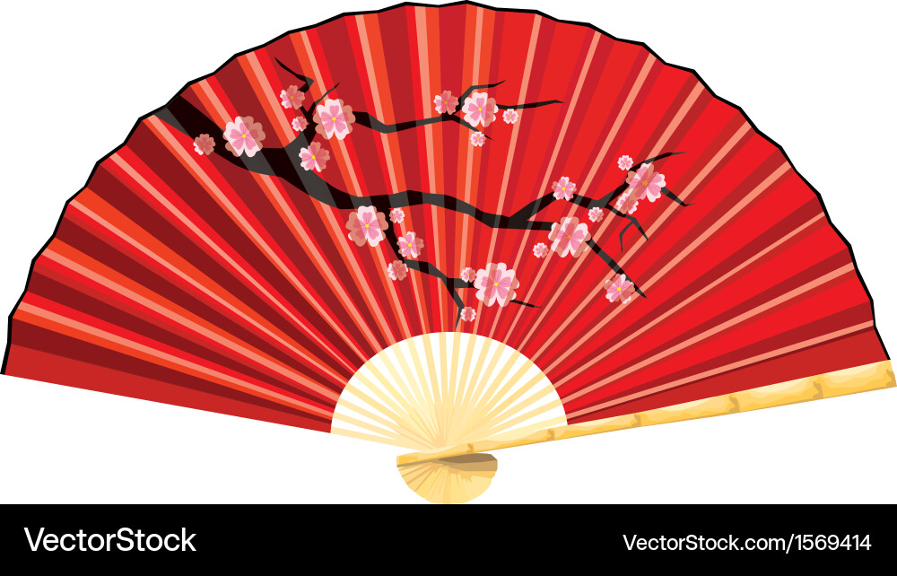 Fan Royalty Free Vector Image - VectorStock
