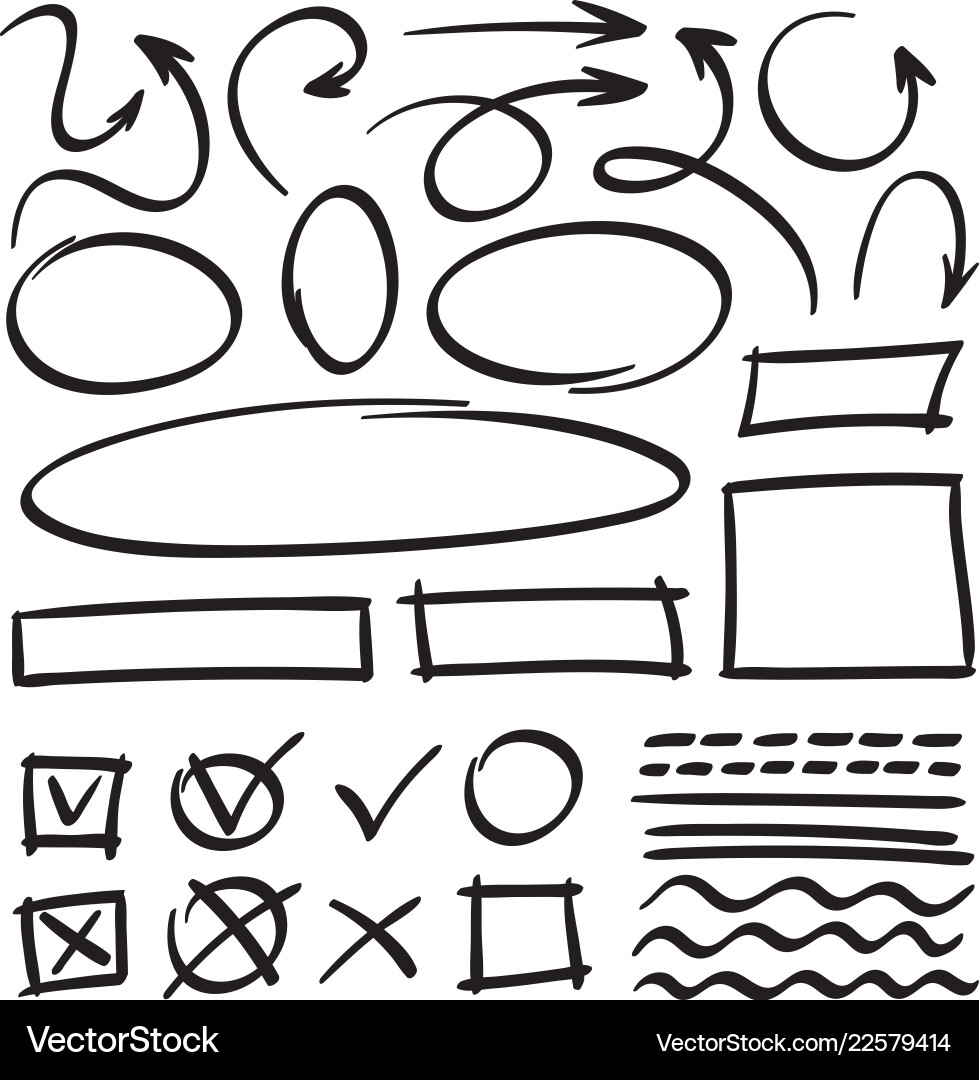Hand drawn oval frame Vector Images & Graphics for Commercial Use ...