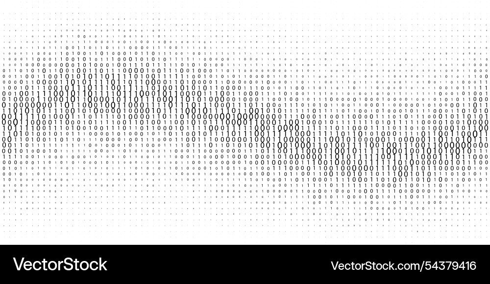 Binary Code Black and White Vector Images (over 12,000)