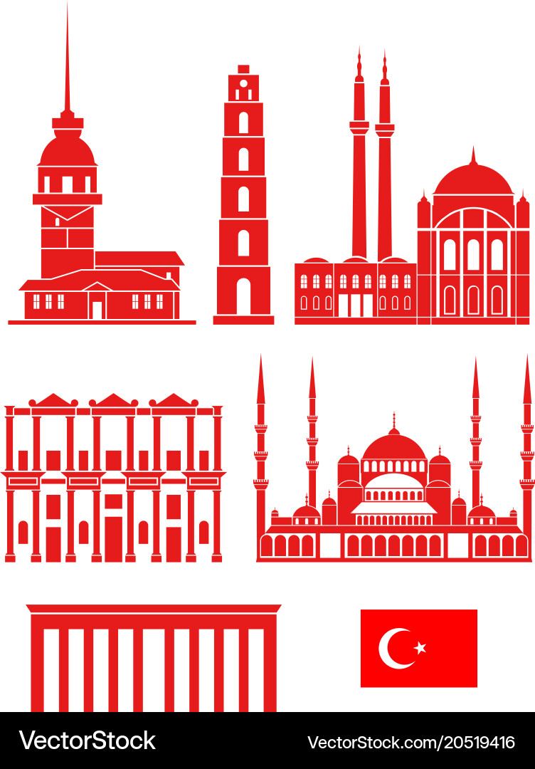 Turkey Royalty Free Vector Image - VectorStock