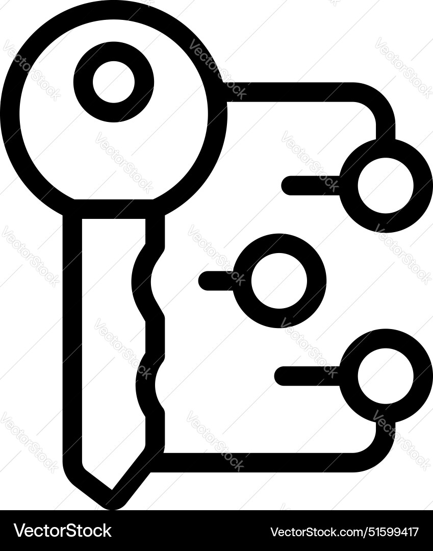 Key unlocking padlock representing digital access Vector Image Key unlocking padlock representing digital access Vector Image