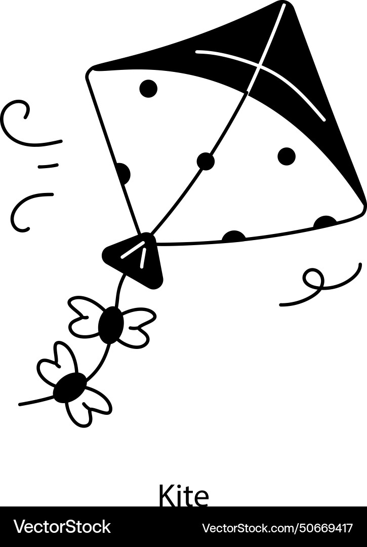 Kite Royalty Free Vector Image - VectorStock
