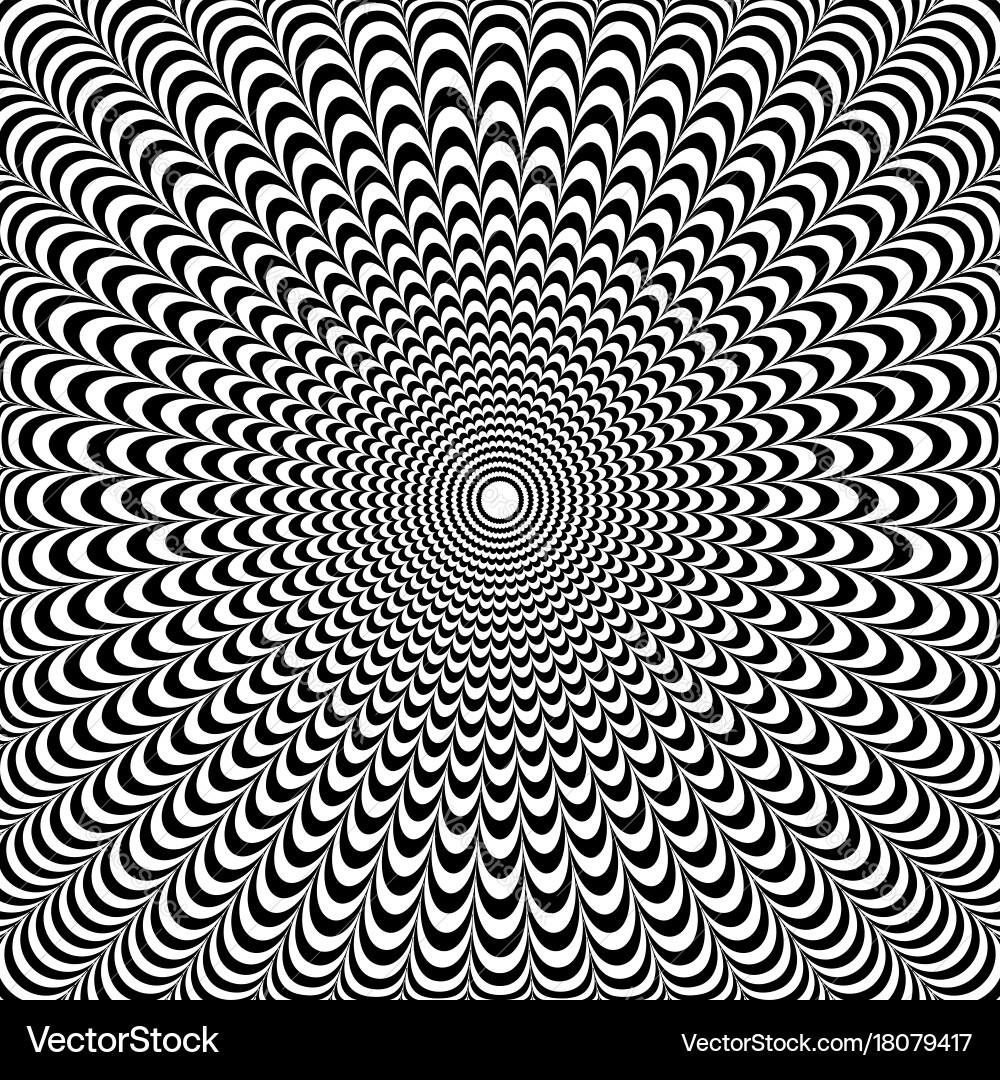Op art design Royalty Free Vector Image - VectorStock