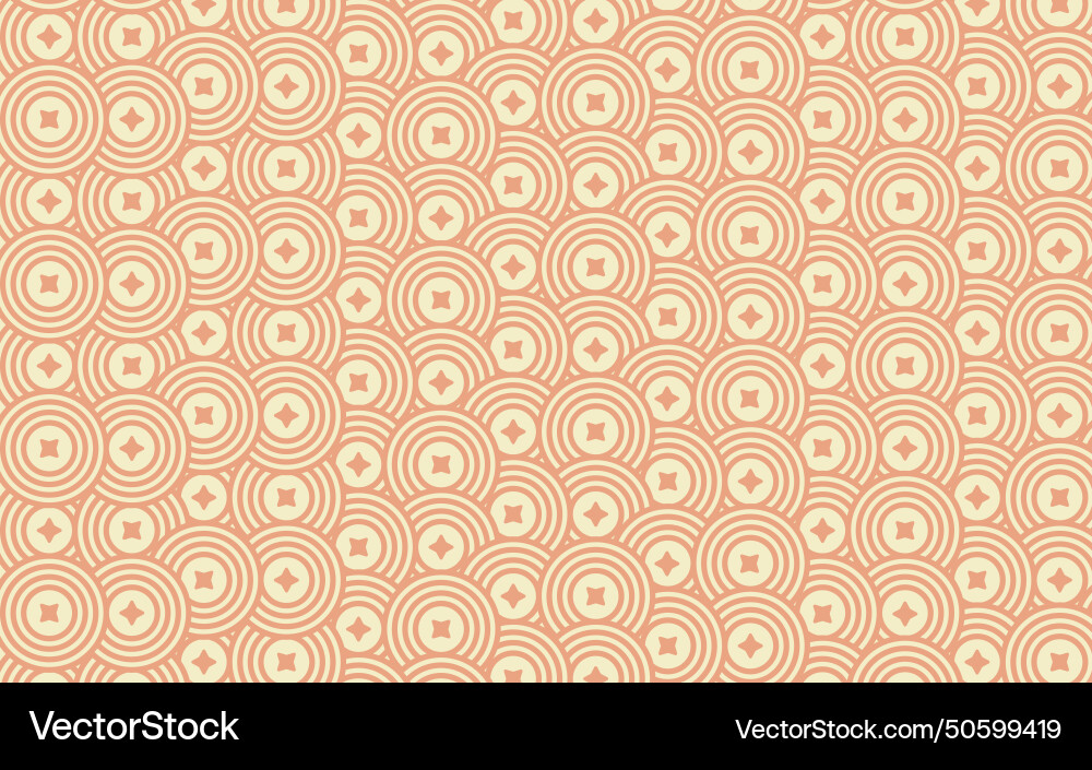 Seamless abstract retro or modern curve shape Vector Image