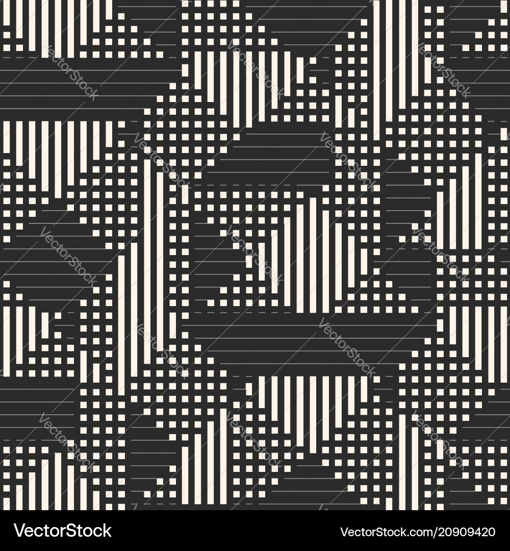 Geometric Striped Pattern Royalty Free Vector Image