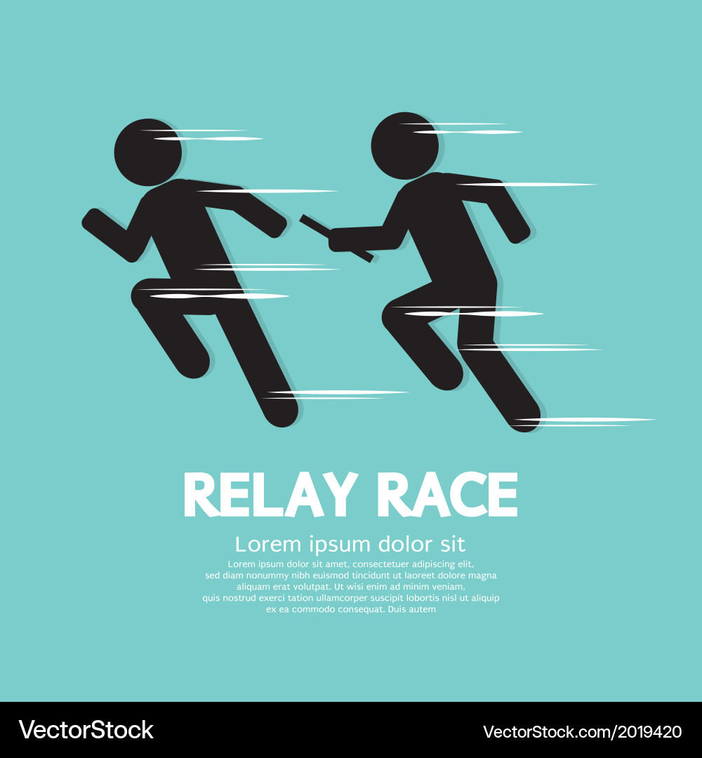 Relay Race Graphics Relay Race Exchange Graphic Background. Grunge