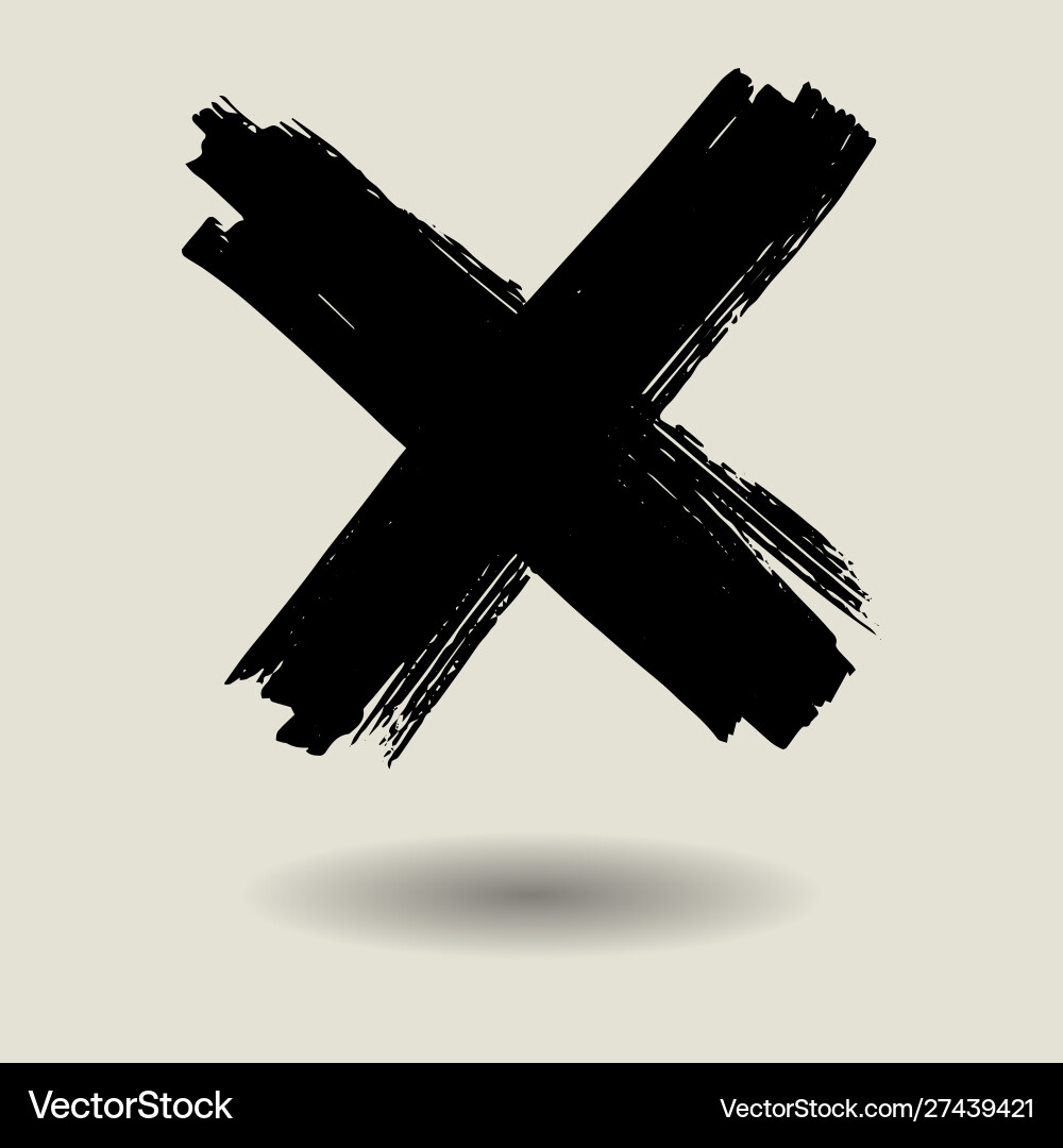Black Cross Texture Background Royalty Free Vector Image