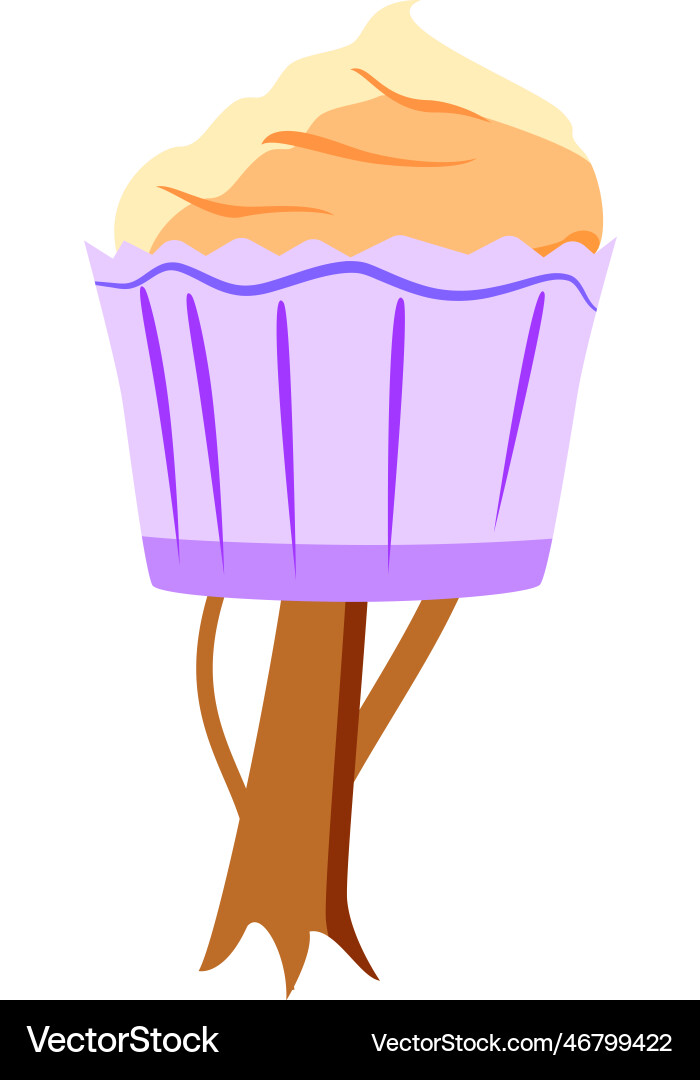 Flat candy tree Royalty Free Vector Image - VectorStock