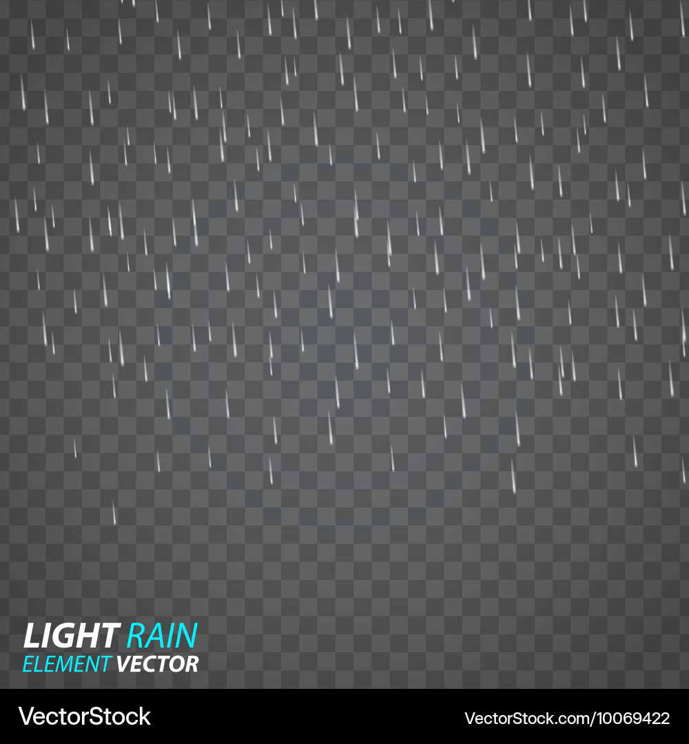 Rain Royalty Free Vector Image - VectorStock