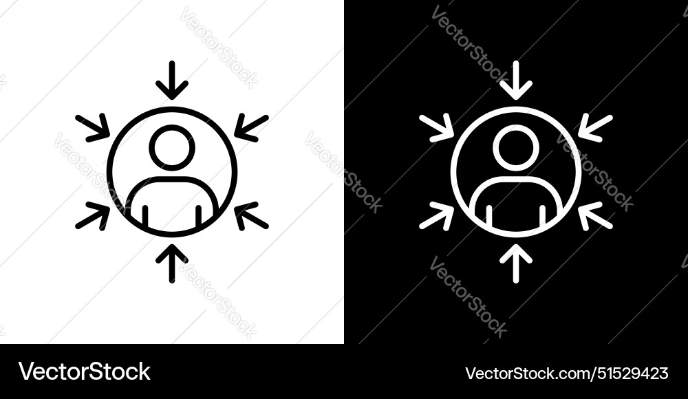 Centric consumer icon set client focus approach Vector Image Centric consumer icon set client focus approach Vector Image