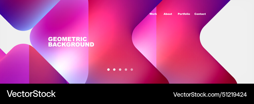 Geometric background with purple and pink gradient