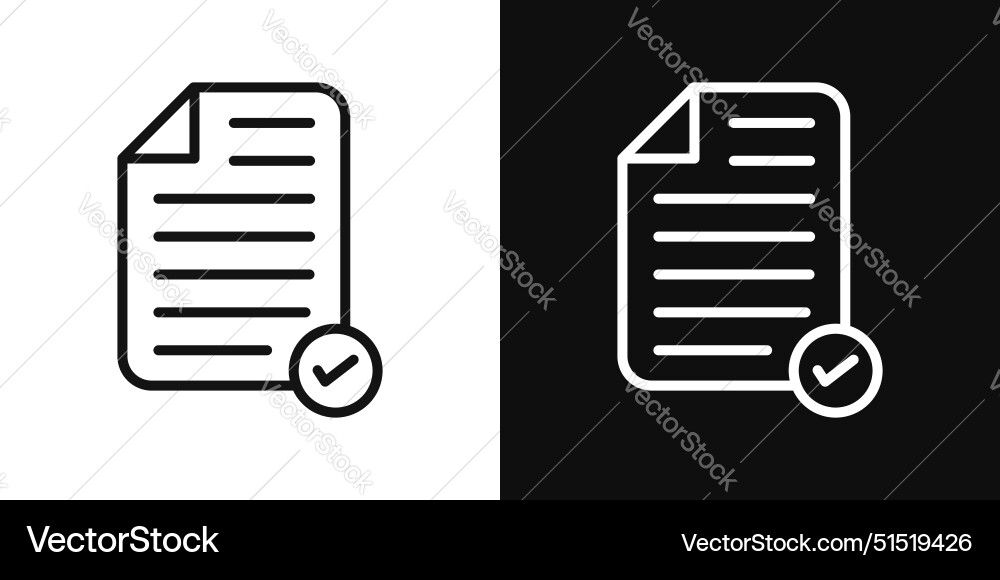Accept document icon Royalty Free Vector Image Accept document icon Royalty Free Vector Image