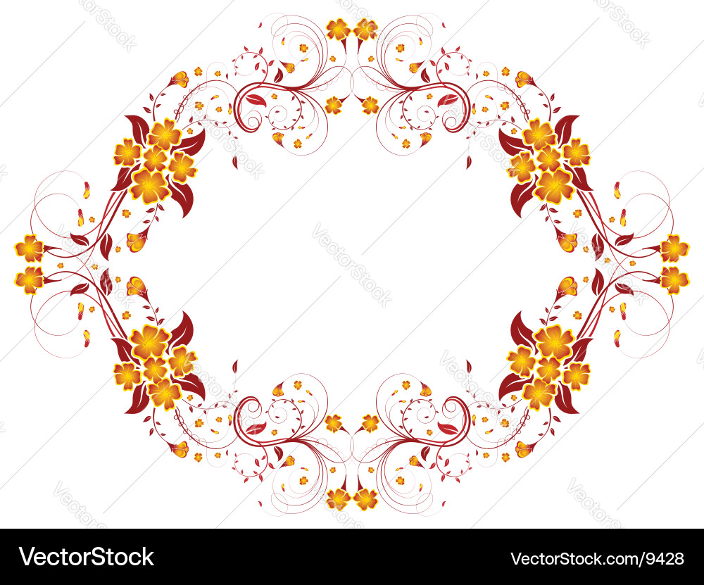Background flower Royalty Free Vector Image - VectorStock