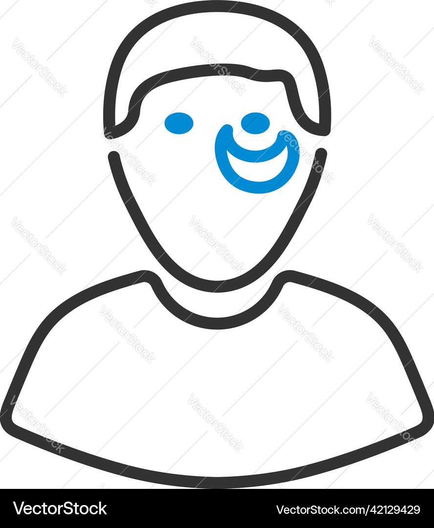 Criminal man icon Royalty Free Vector Image - VectorStock