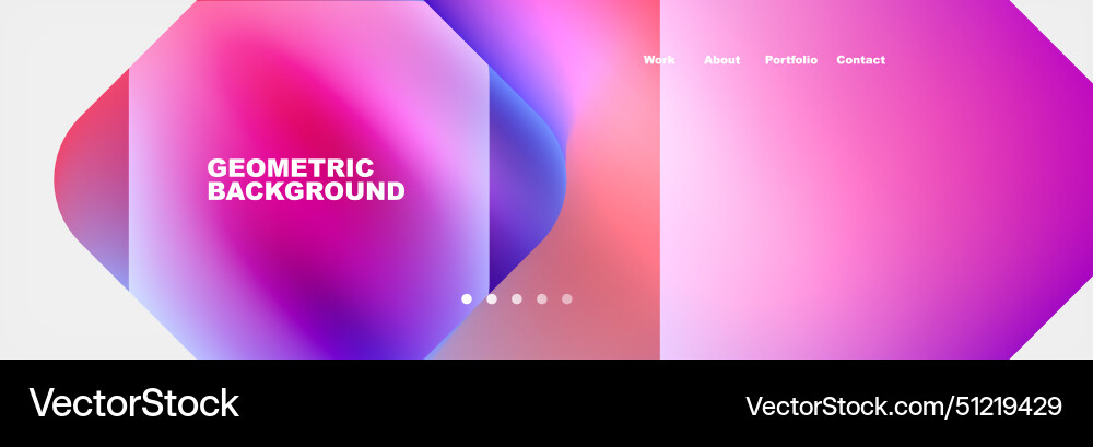 Geometric background with purple and pink gradient