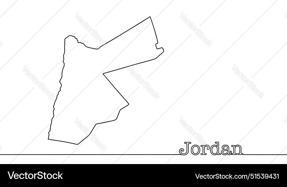 Jordan Royalty Free Vector Image - VectorStock
