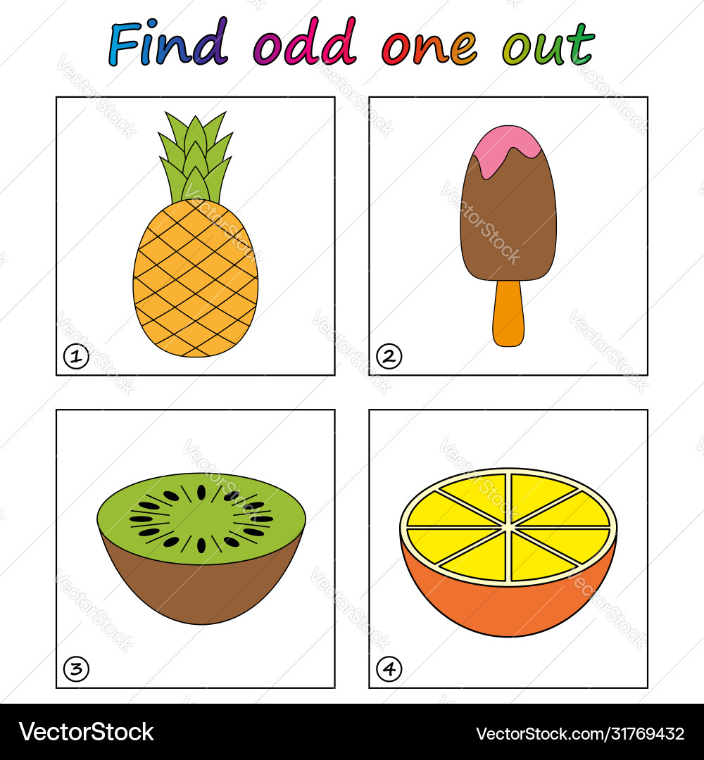 Odd One Out Vector Images (over 290)