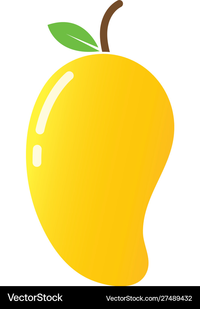 Mango fruit Royalty Free Vector Image - VectorStock