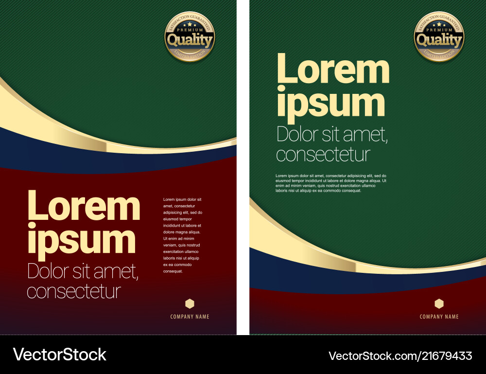 Cover Template Katalog Magazin Flyer mockup Vektorbild